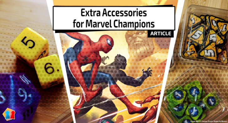Extra Accessories for Marvel Champions - Cardboard Champions