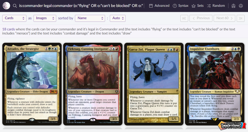 Finding Your Next Magic: The Gathering Commander with Scryfall ...