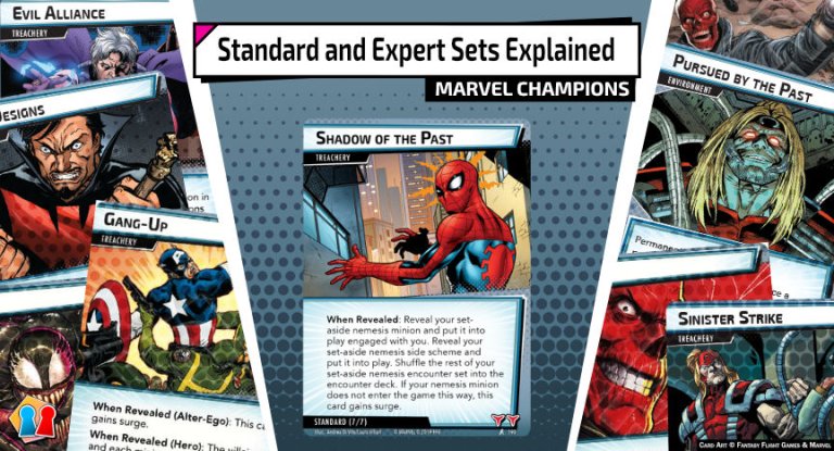 Standard and Expert Sets Explained - Marvel Champions - Cardboard Champions